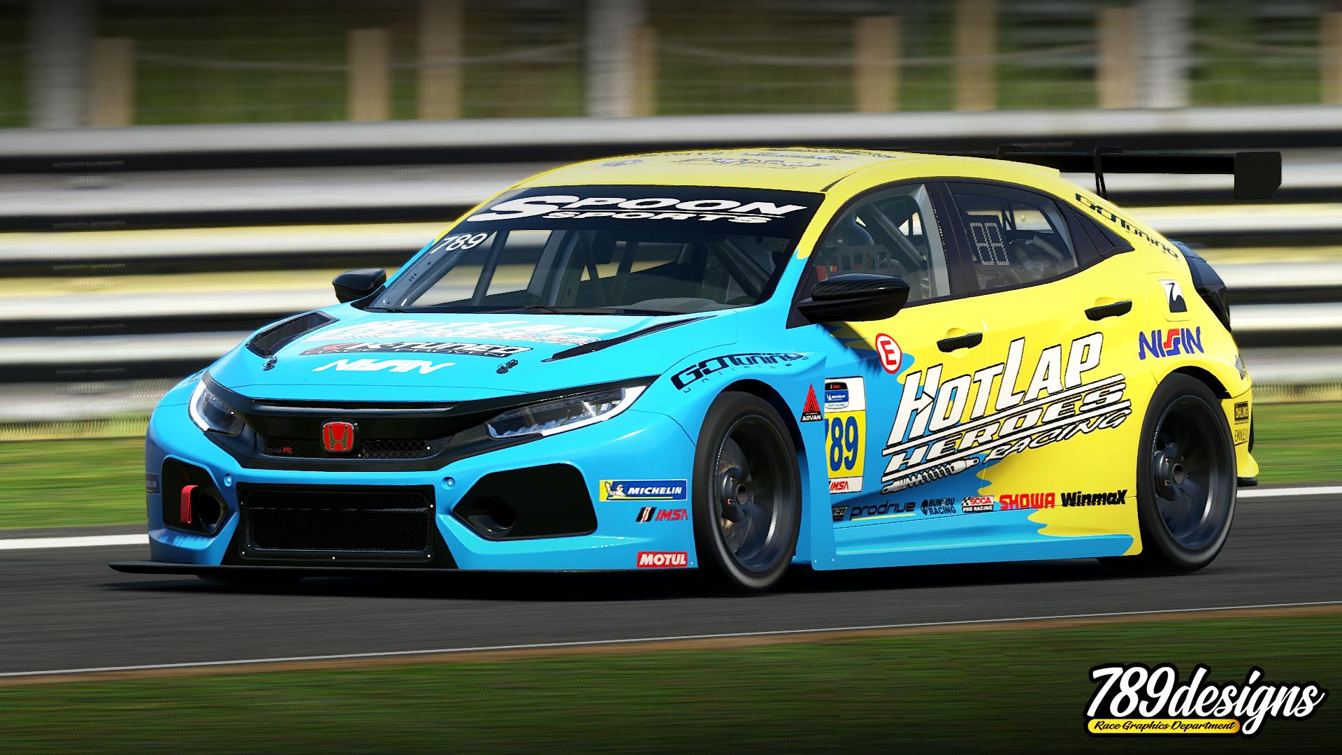 HotLap Heroes Honda Civic Type R by Garrett Marshall - Trading Paints