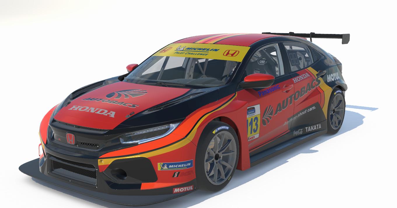 Honda Civic Type R - Autobacs V1.0 by Matthias Ledwig - Trading Paints