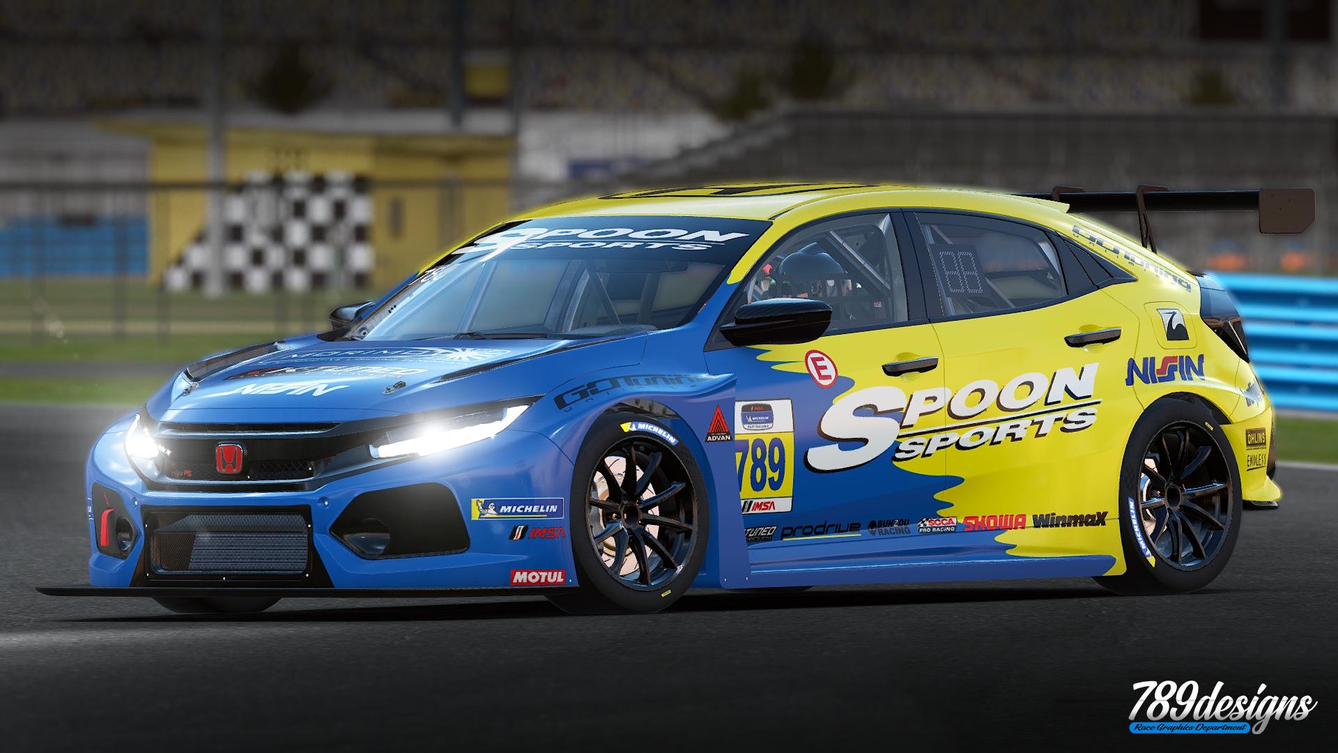 Spoon Sports Honda Civic Type R by Garrett Marshall - Trading Paints