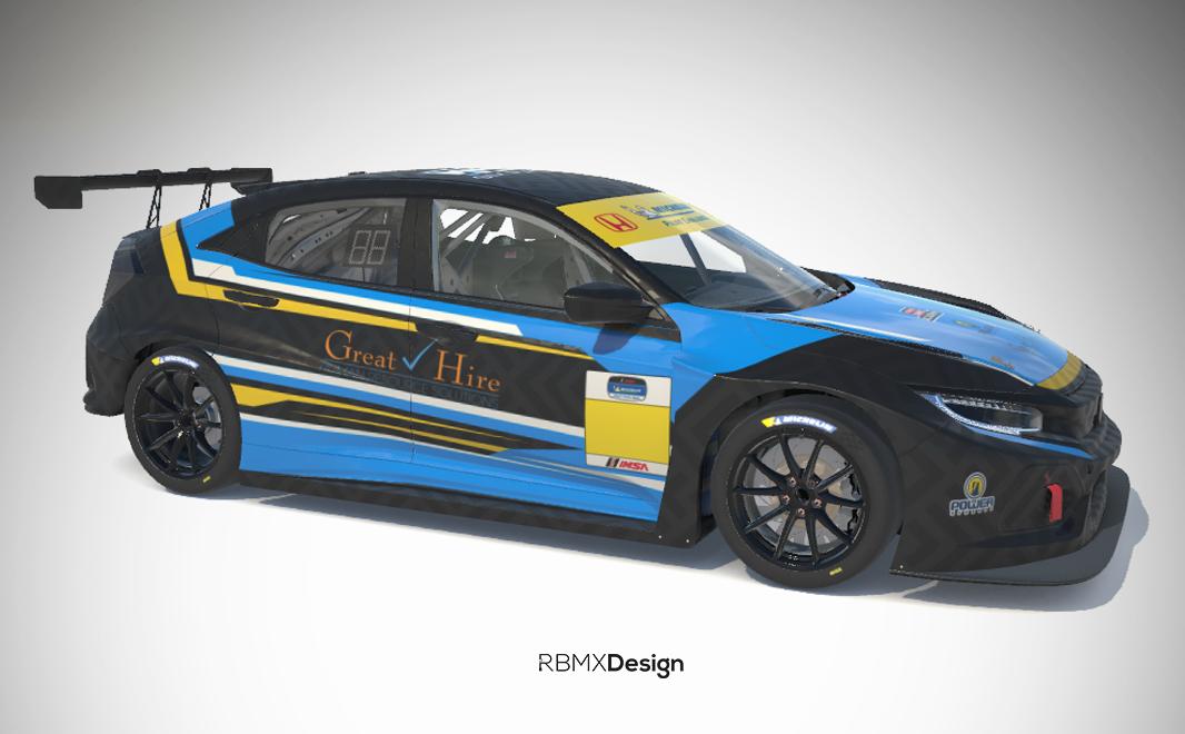 Honda Civic Type R BLUE by Tyler Beamon - Trading Paints