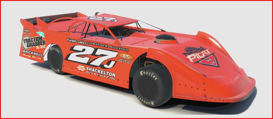 Dirt Late Model danny johnson 27j by Brandon S. - Trading Paints