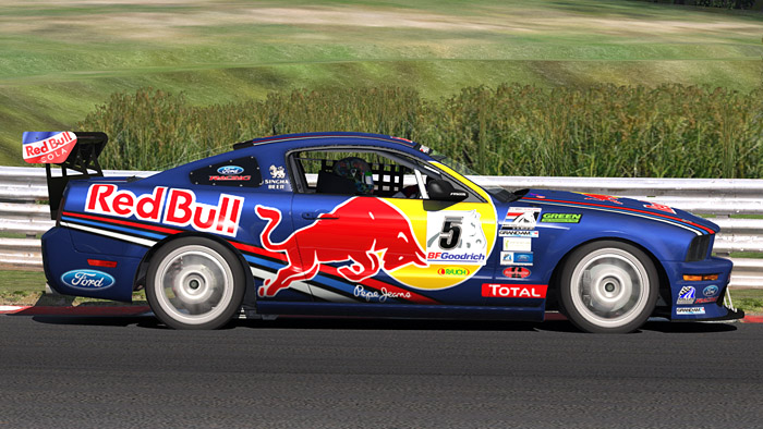 Red Bull FR500S Mustang by Matthew Nethercote - Trading Paints