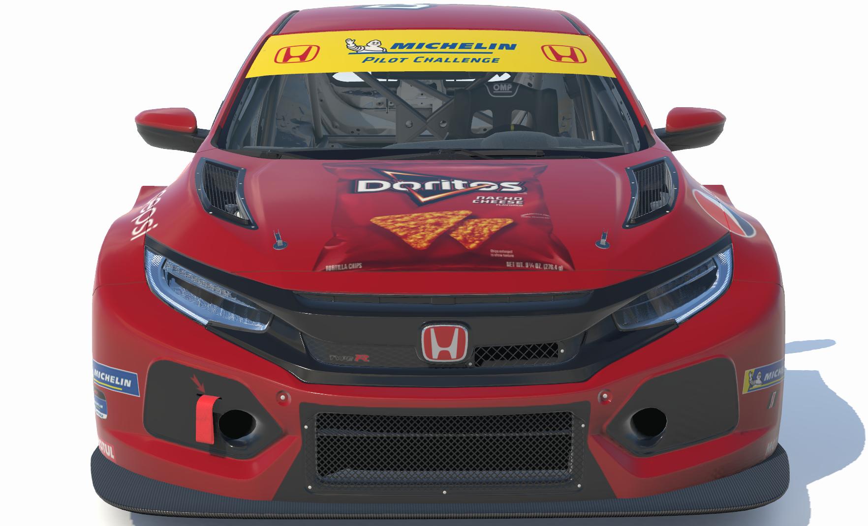 Honda Civic Type R Team Doritos Nacho Cheese 2021 by Johnny McNamara ...