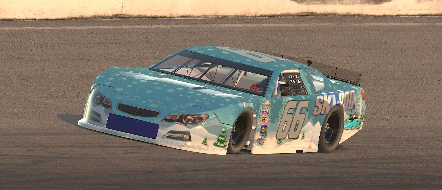 Jared Madore Super Late Model by Steven Ayers Jr - Trading Paints