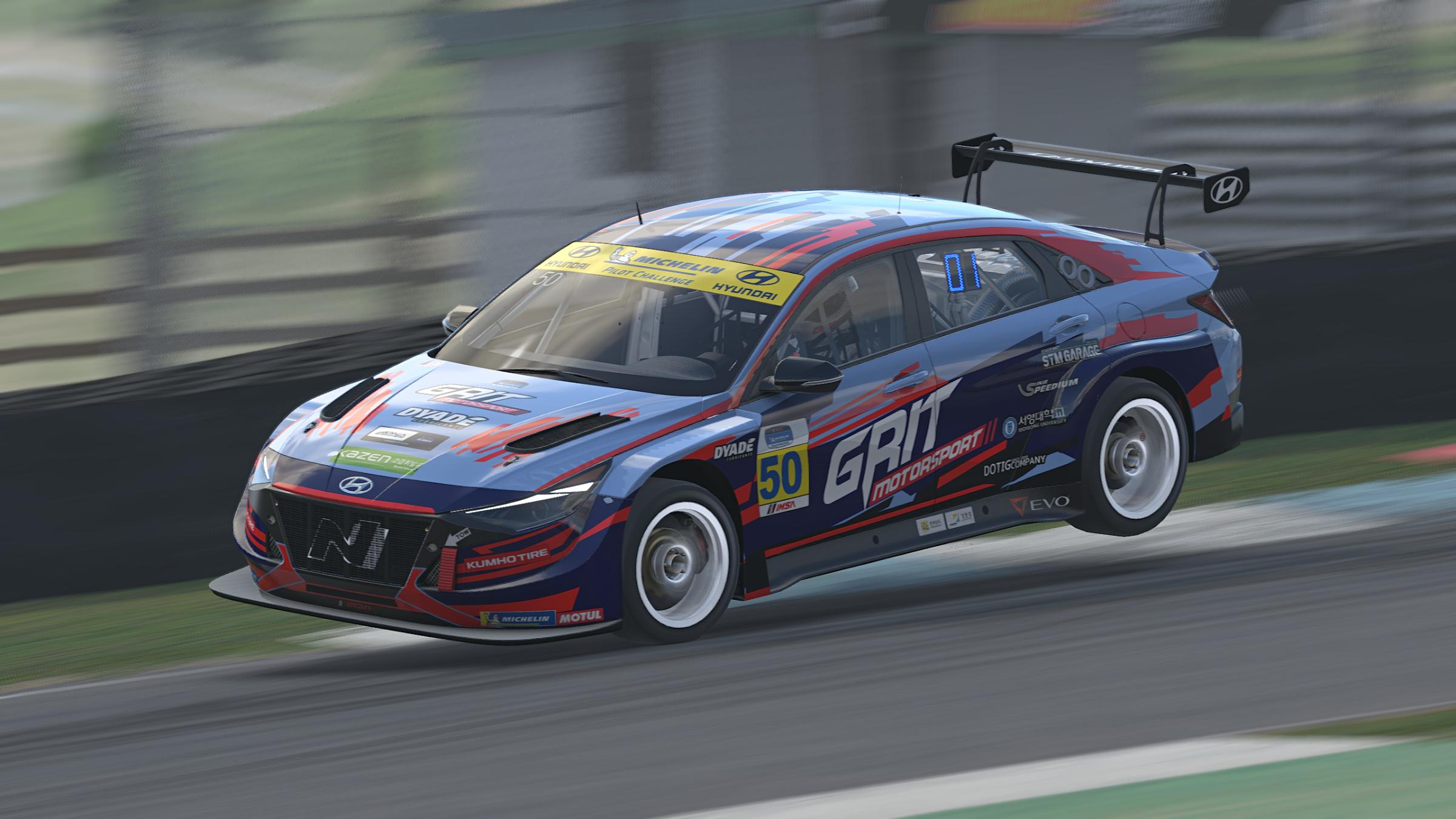 CJ Super Race 2021 Grit Motorsport GT-1 #50 by Chanmin Lee - Trading Paints