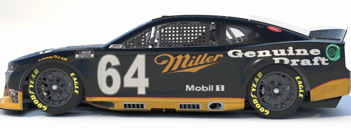 Rusty Wallace Miller Genuine Draft Next Gen Chevrolet Camaro Throwback ...