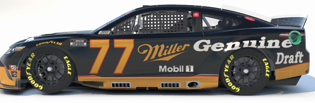 Rusty Wallace Miller Genuine Draft Next Gen Toyota Camry Throwback by ...