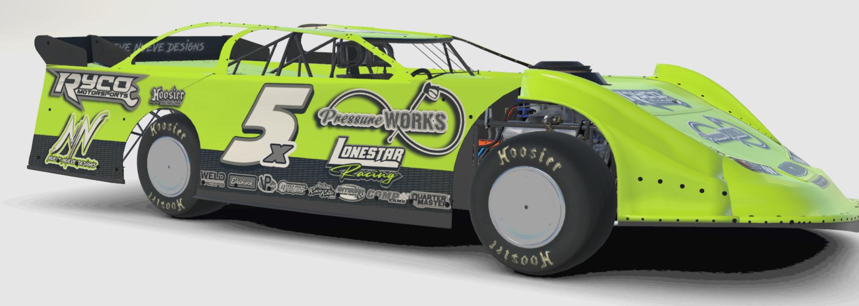 Brandon Minnick #5 Dirt Late by Triston Sikes - Trading Paints