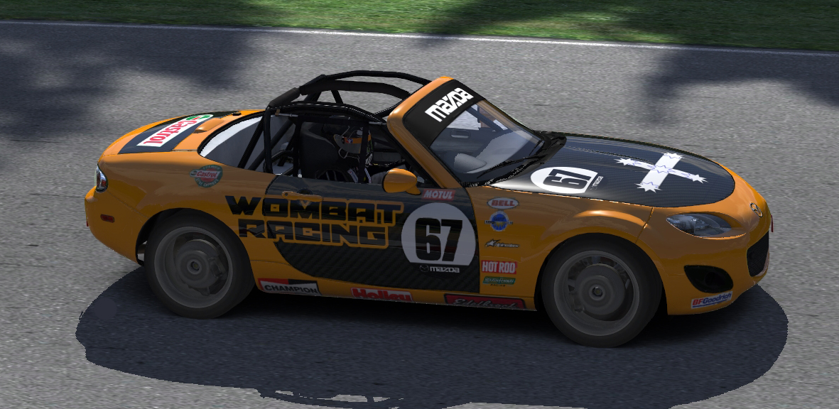 wombat racing roadster by Mick G. - Trading Paints