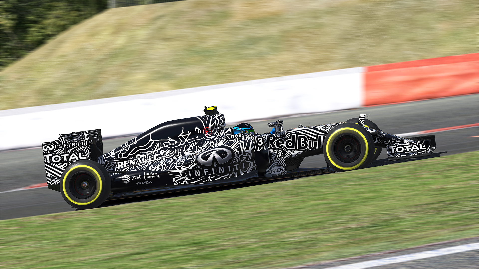 Red Bull Camo Test Livery by Adam Z. - Trading Paints