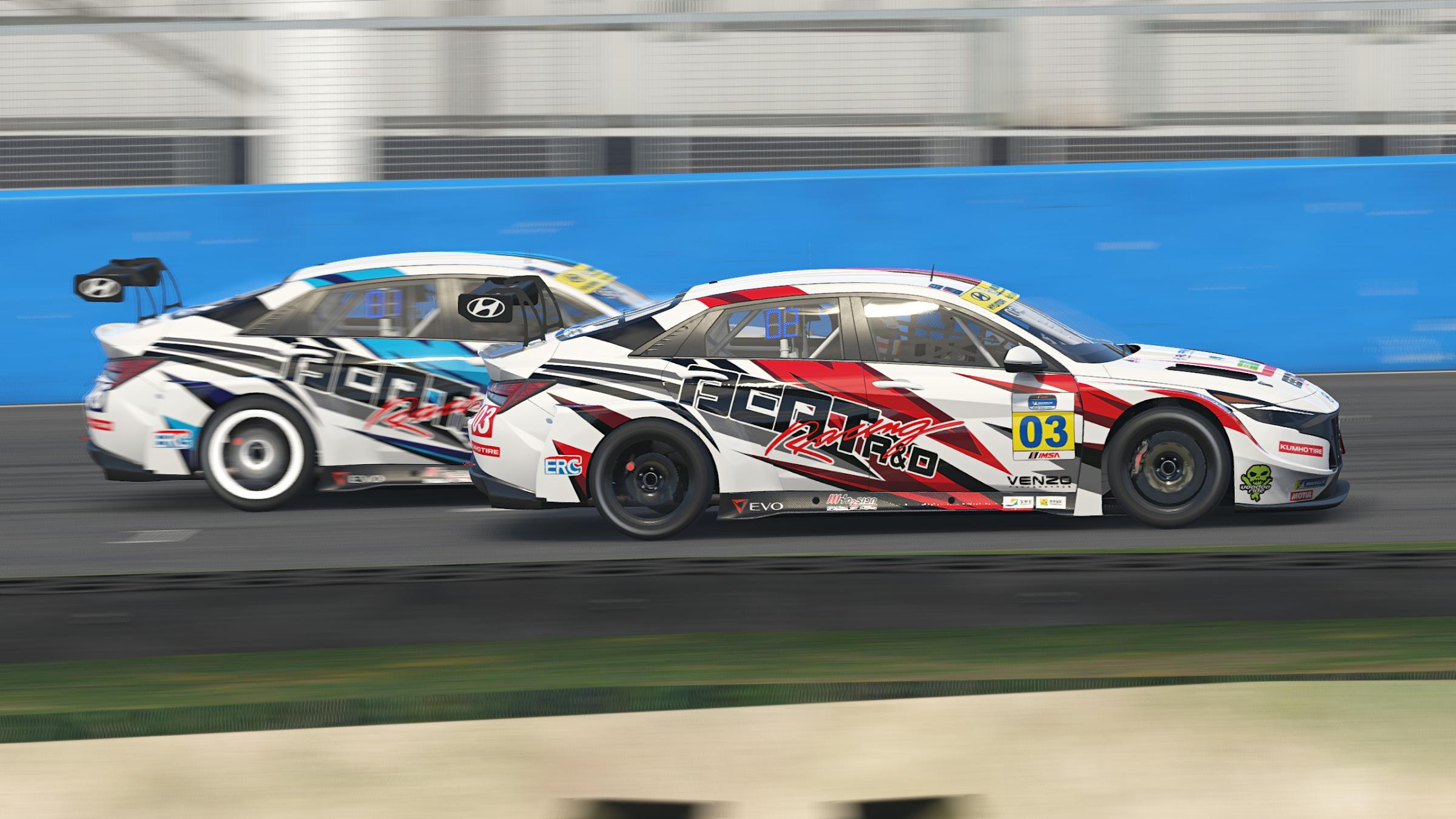 CJ Super Race 2021 Beat R&D Racing (Red) GT-1 #3 by Chanmin Lee ...