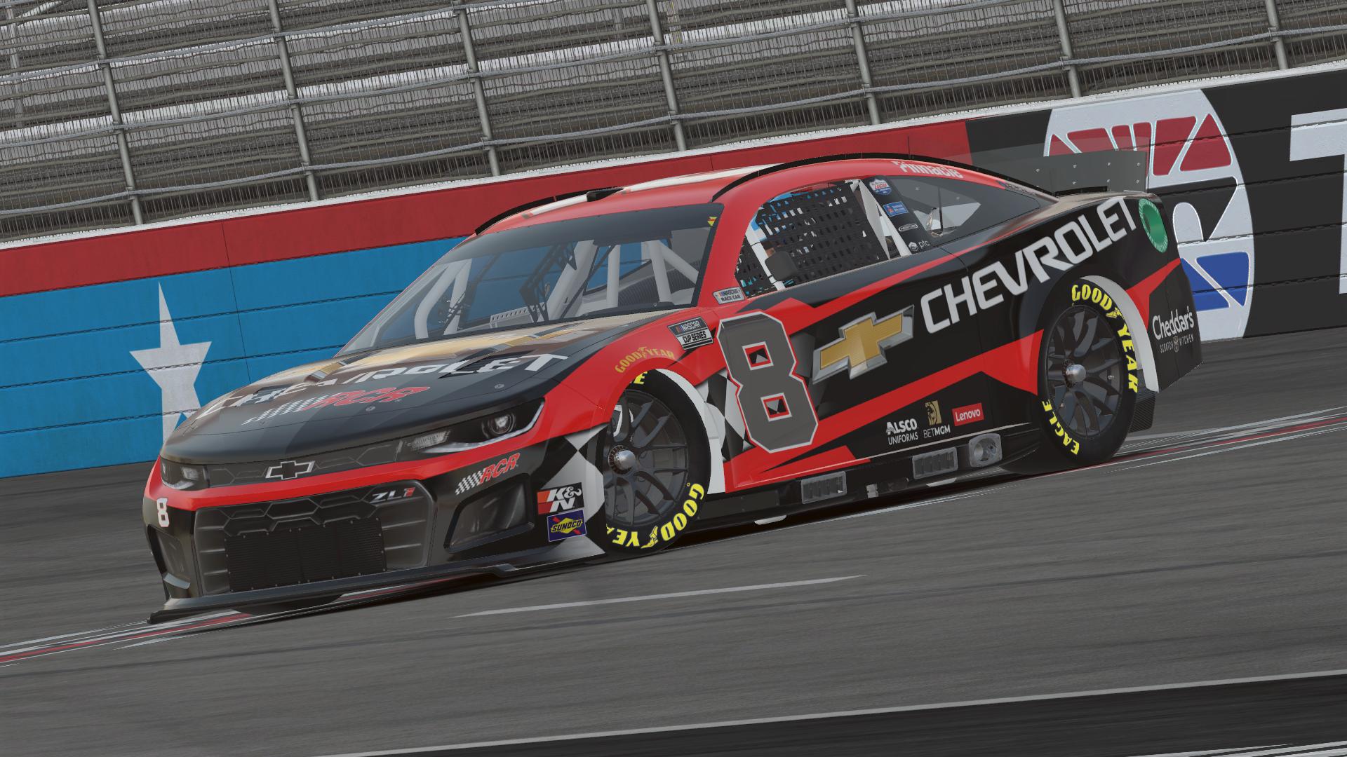 RCR Tyler Reddick Next Gen Test Car by Austin G Johnson - Trading Paints