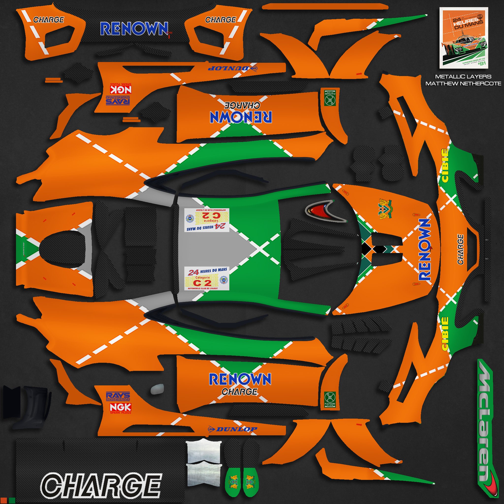 Renown Mazda 787B by Justin S Davis - Trading Paints