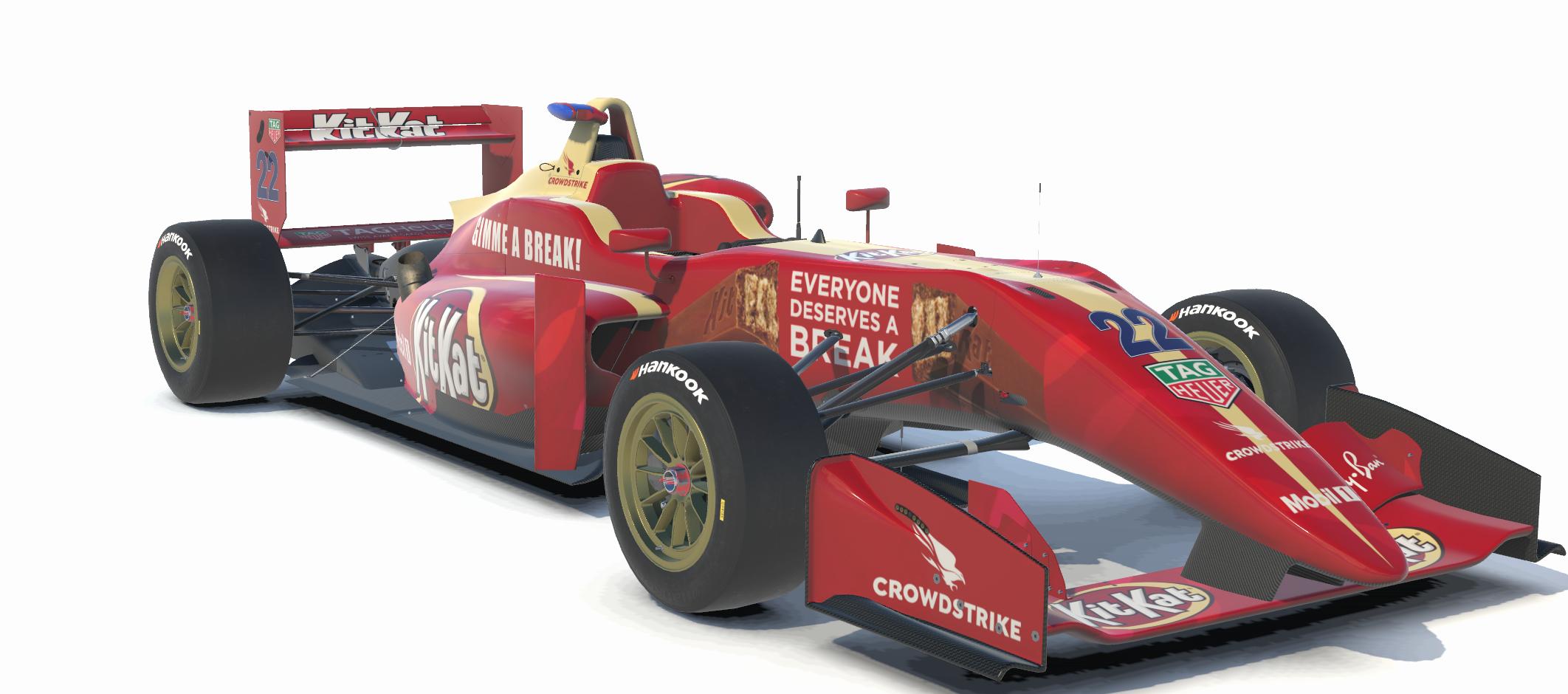 Dallara F3 Team Kit Kat 2021 by Johnny McNamara - Trading Paints