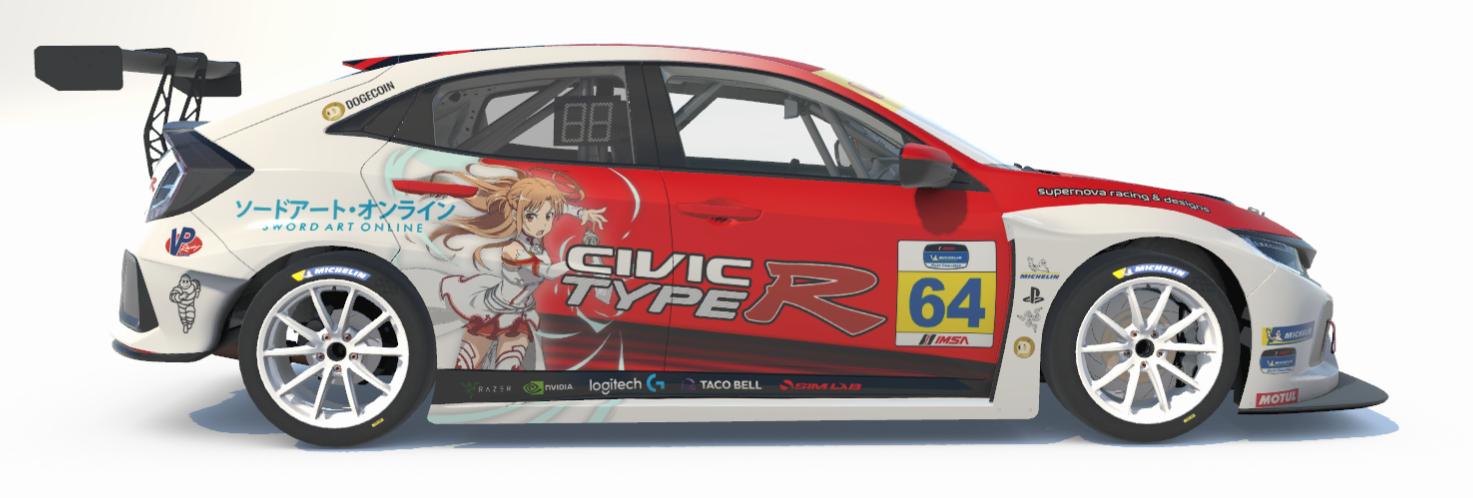 Sword Art Online / Type R Civic by Austin Rahn - Trading Paints