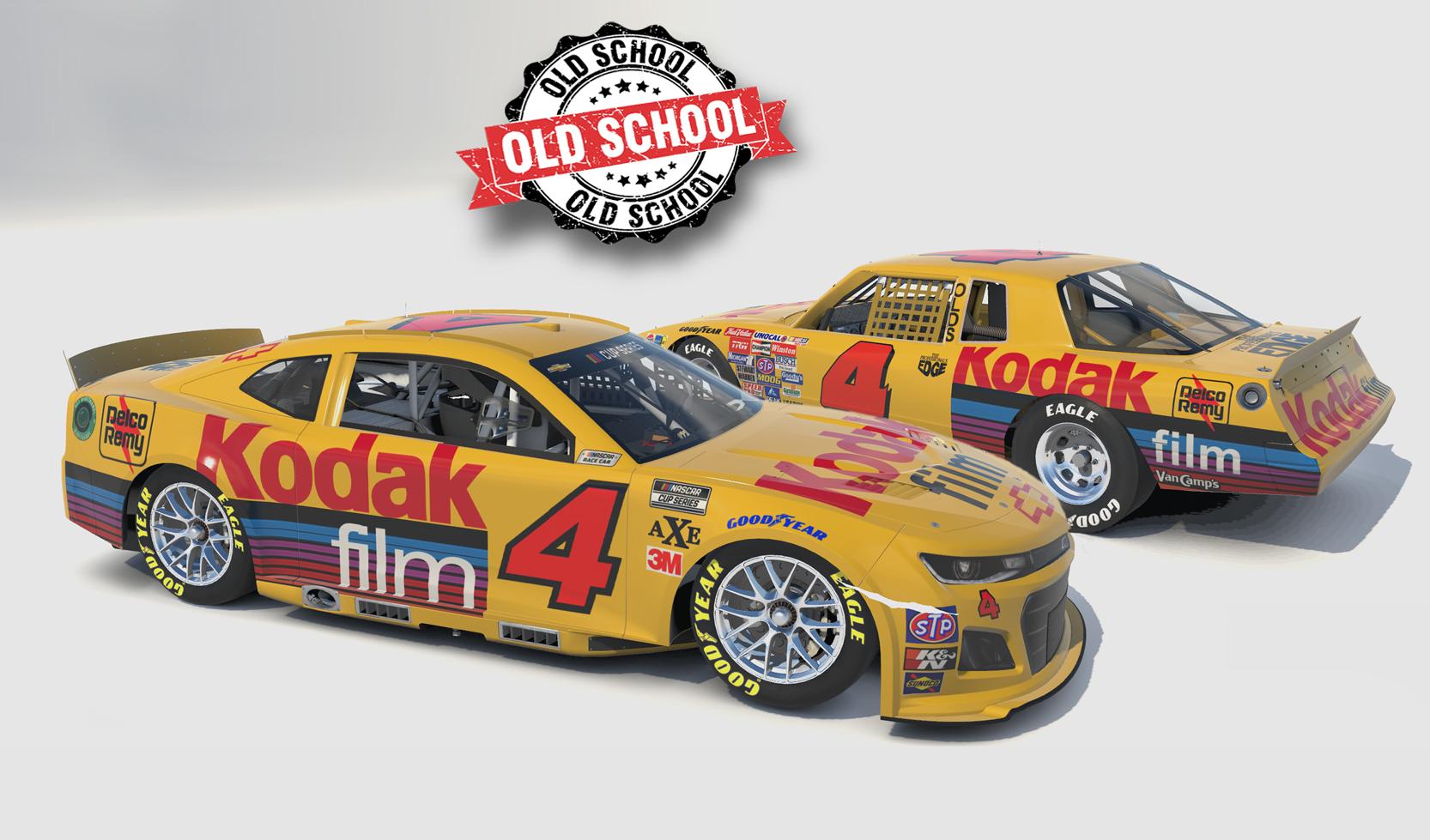 Nascar Next Gen Camaro Kodak by Clyde Coman - Trading Paints