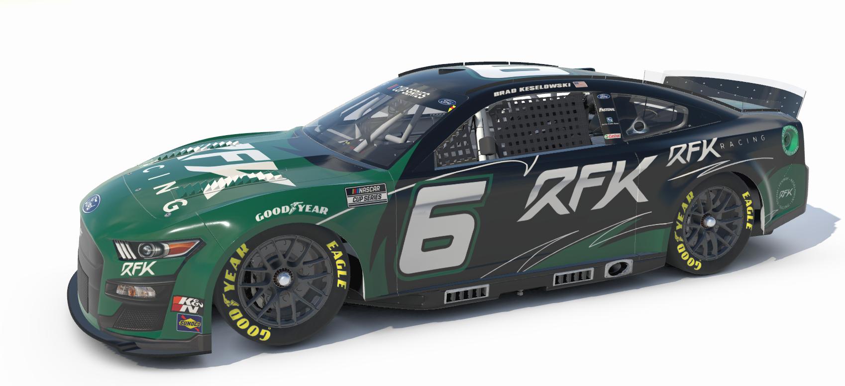 Brad Keselowski RFK Racing Test Car- Sim Number by Harley Payne ...