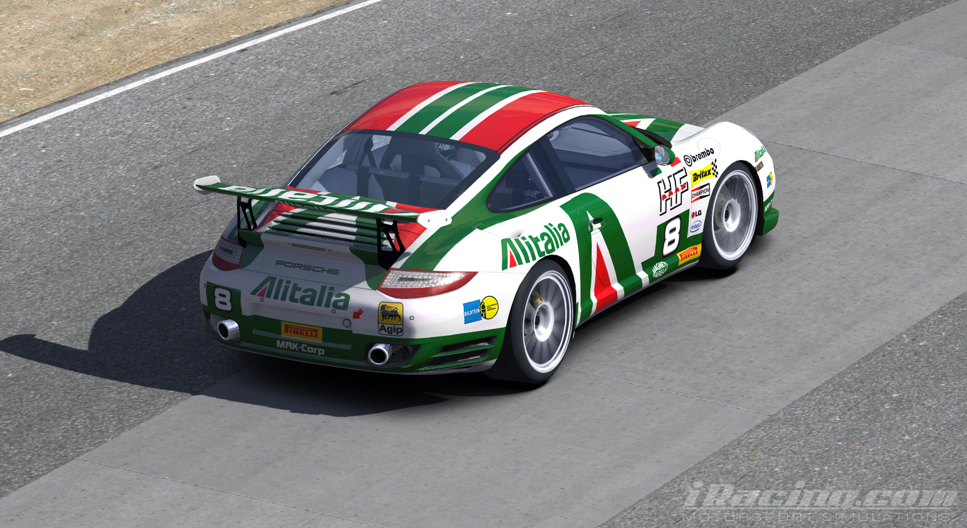Alitalia - Ruf RT 12R RWD by Juan Diego Sanchez Martinez - Trading Paints