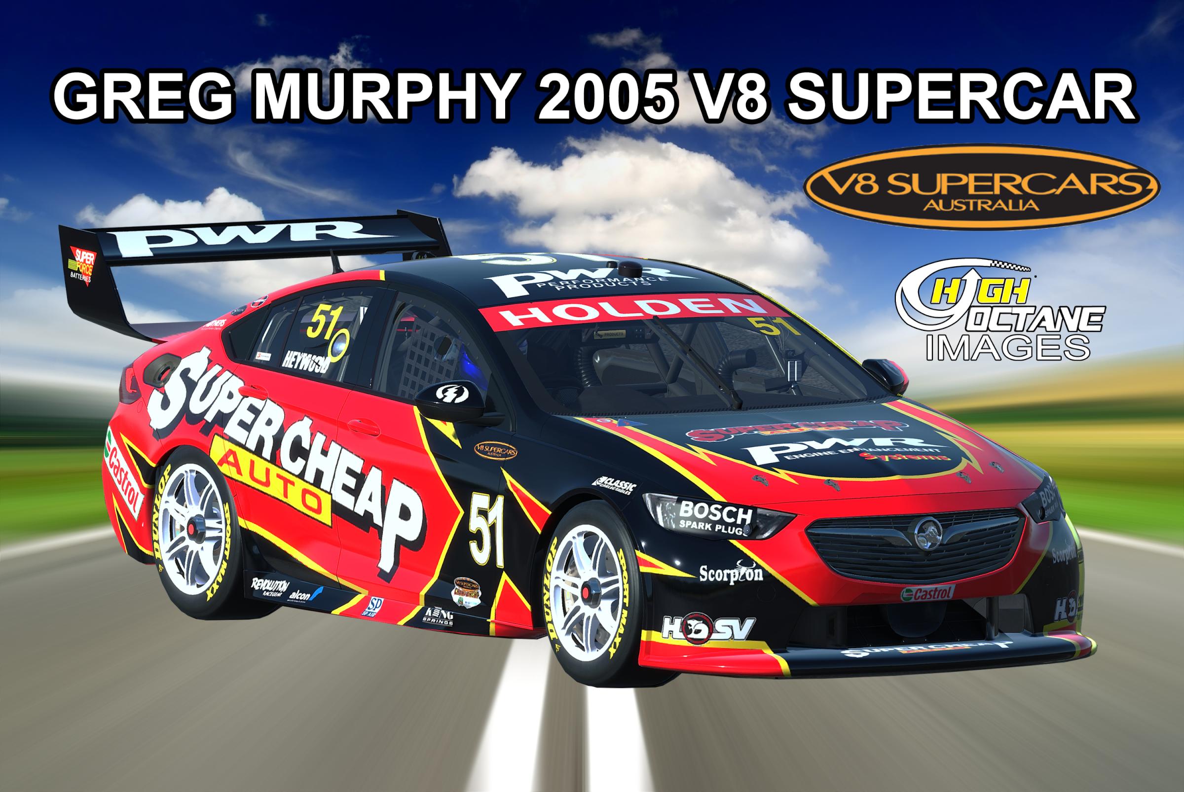 Greg Murphy PWR 2005 by Matt Heywood - Trading Paints