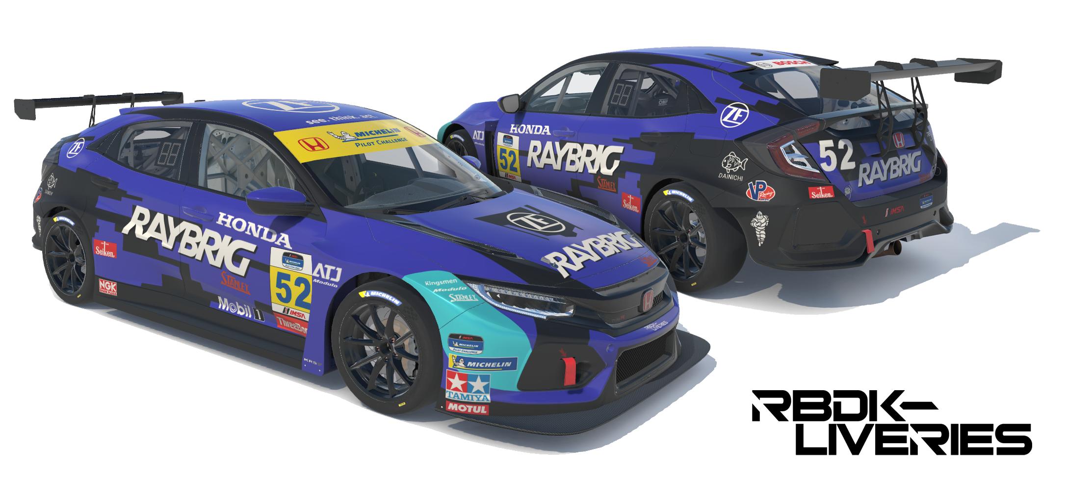 Raybrig Team Kunimitsu Civic Type R (NSX Super GT 2020) by Rolf H ...