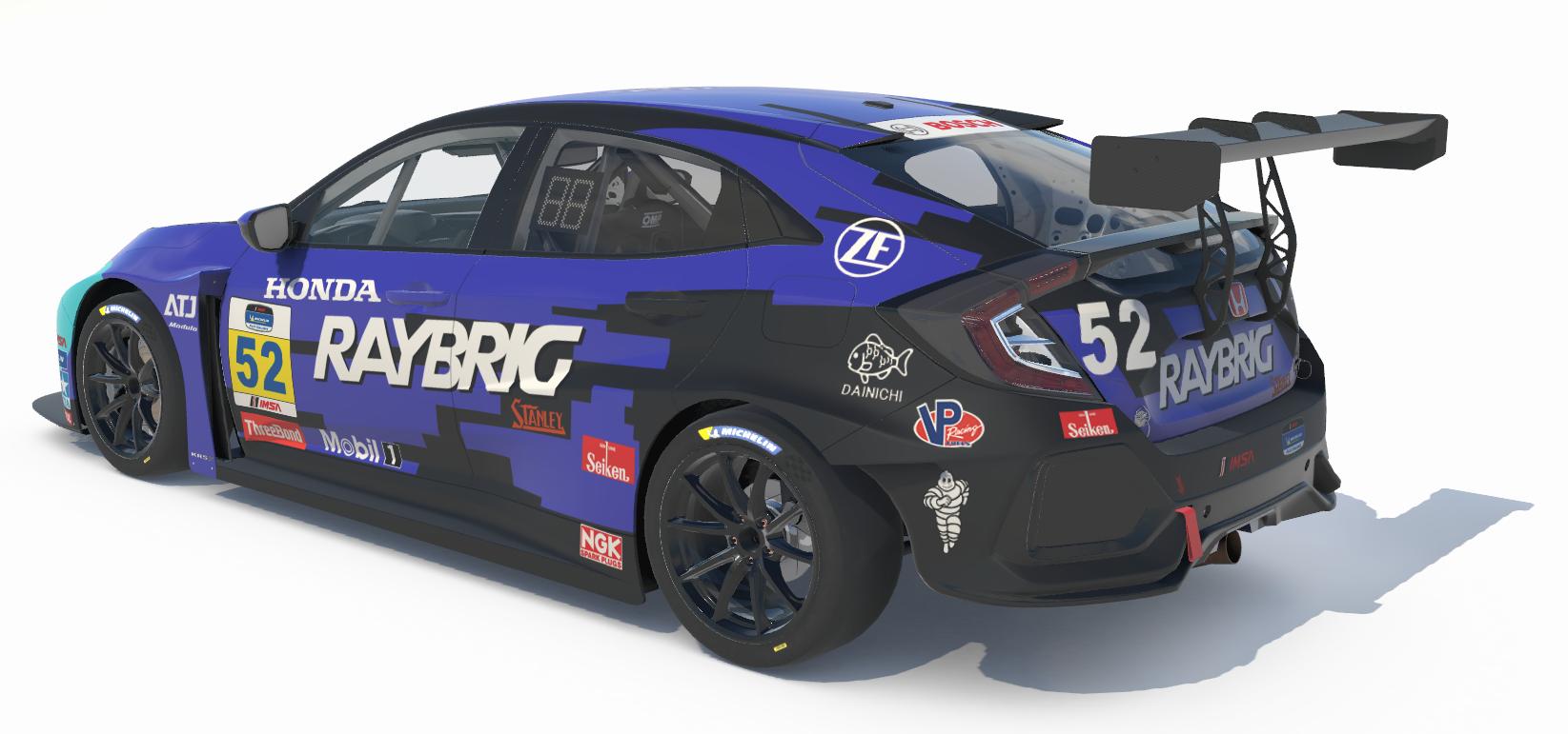 Raybrig Team Kunimitsu Civic Type R (NSX Super GT 2020) by Rolf H ...