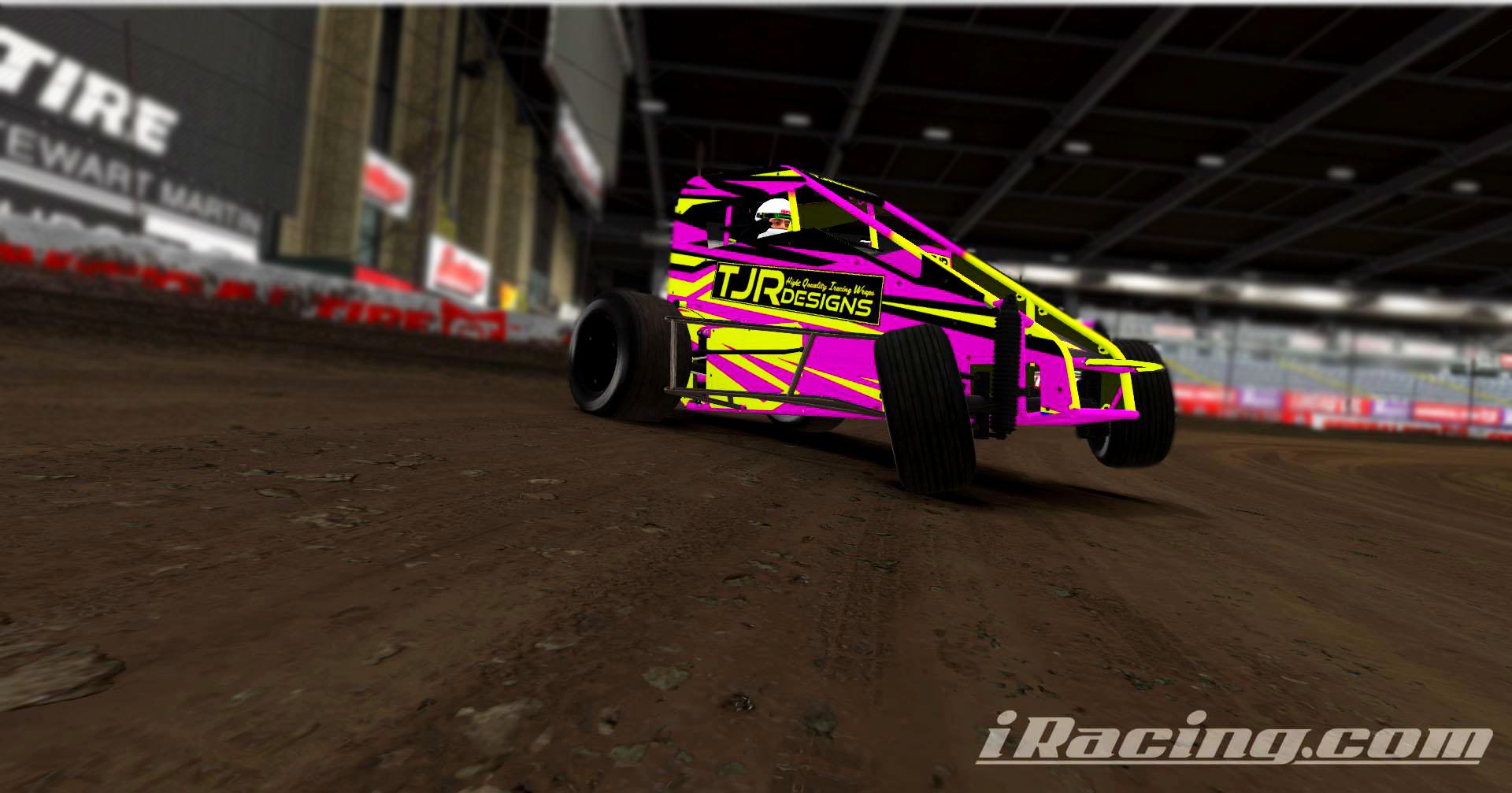 TJR Designs Neon Midget Wrap by Austin J. - Trading Paints