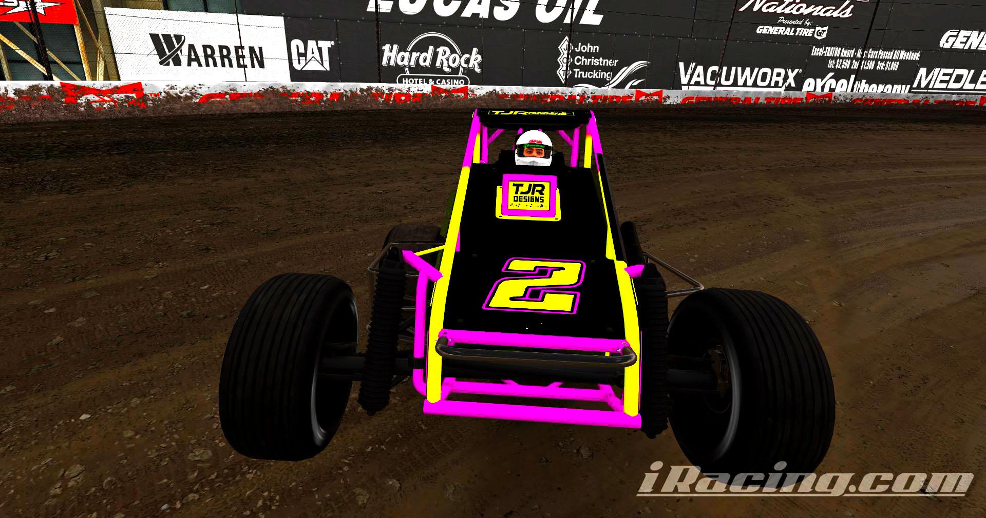 TJR Designs Neon Midget Wrap by Austin J. - Trading Paints