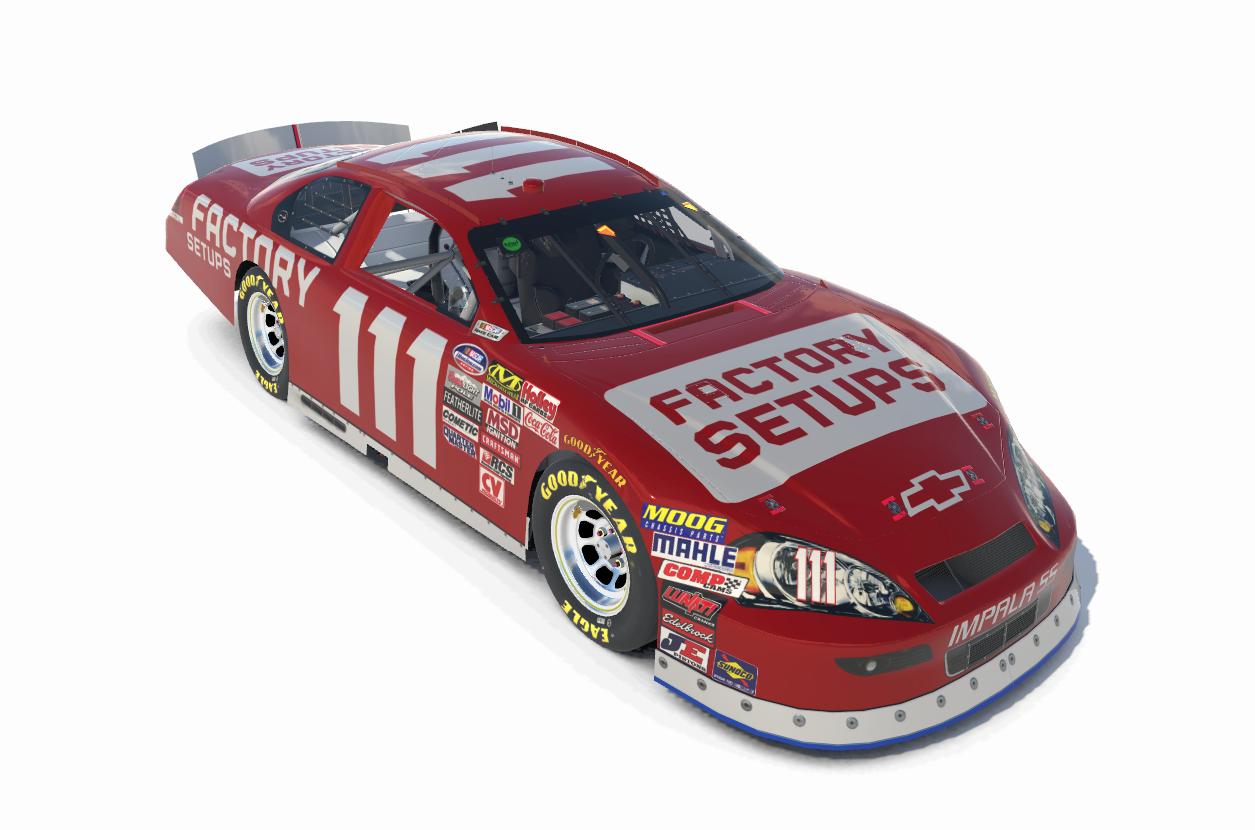 Factory Setups ARCA Menards Chevrolet Impala [Alternate] by Roger D ...