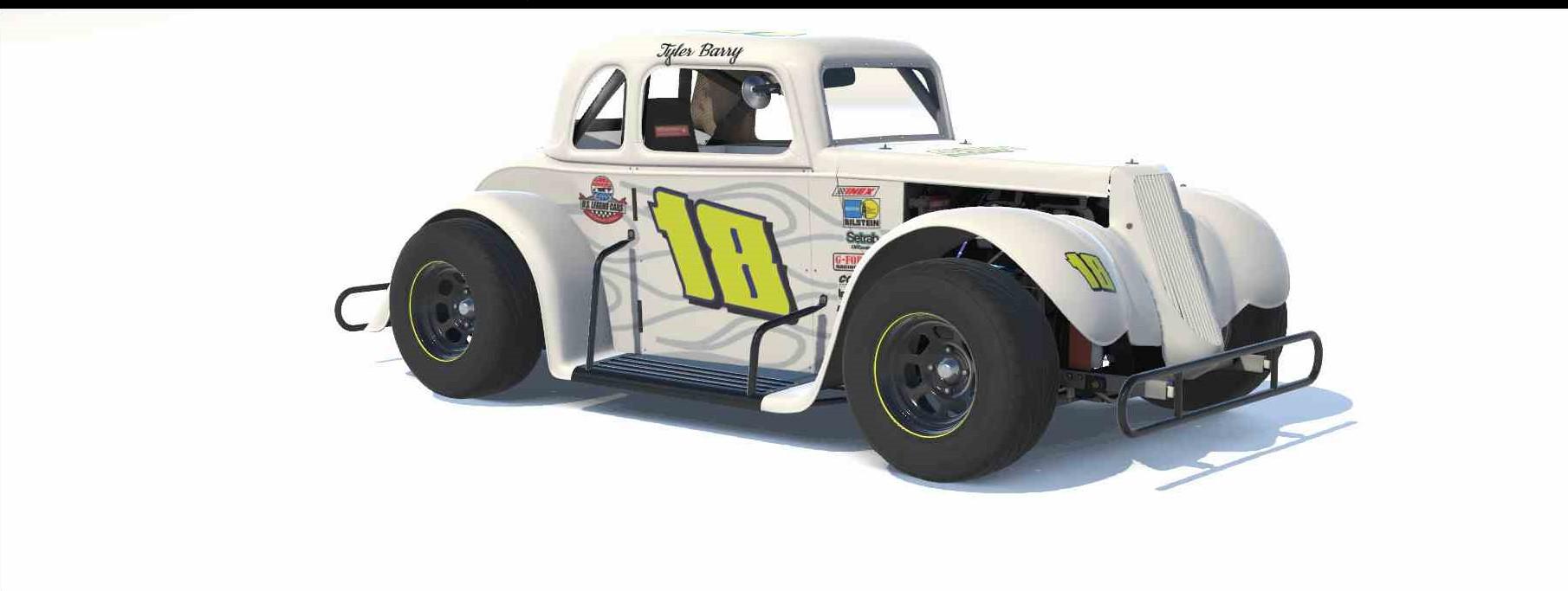 #18 Tyler Barry Spafco Legend by Dylan Coutu - Trading Paints