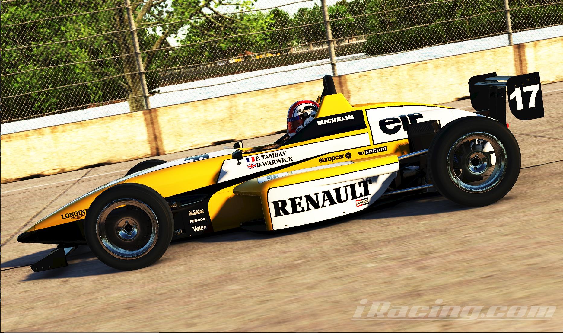 Skip Barber 1984 Renault RE50 by Patrick Ramirez - Trading Paints
