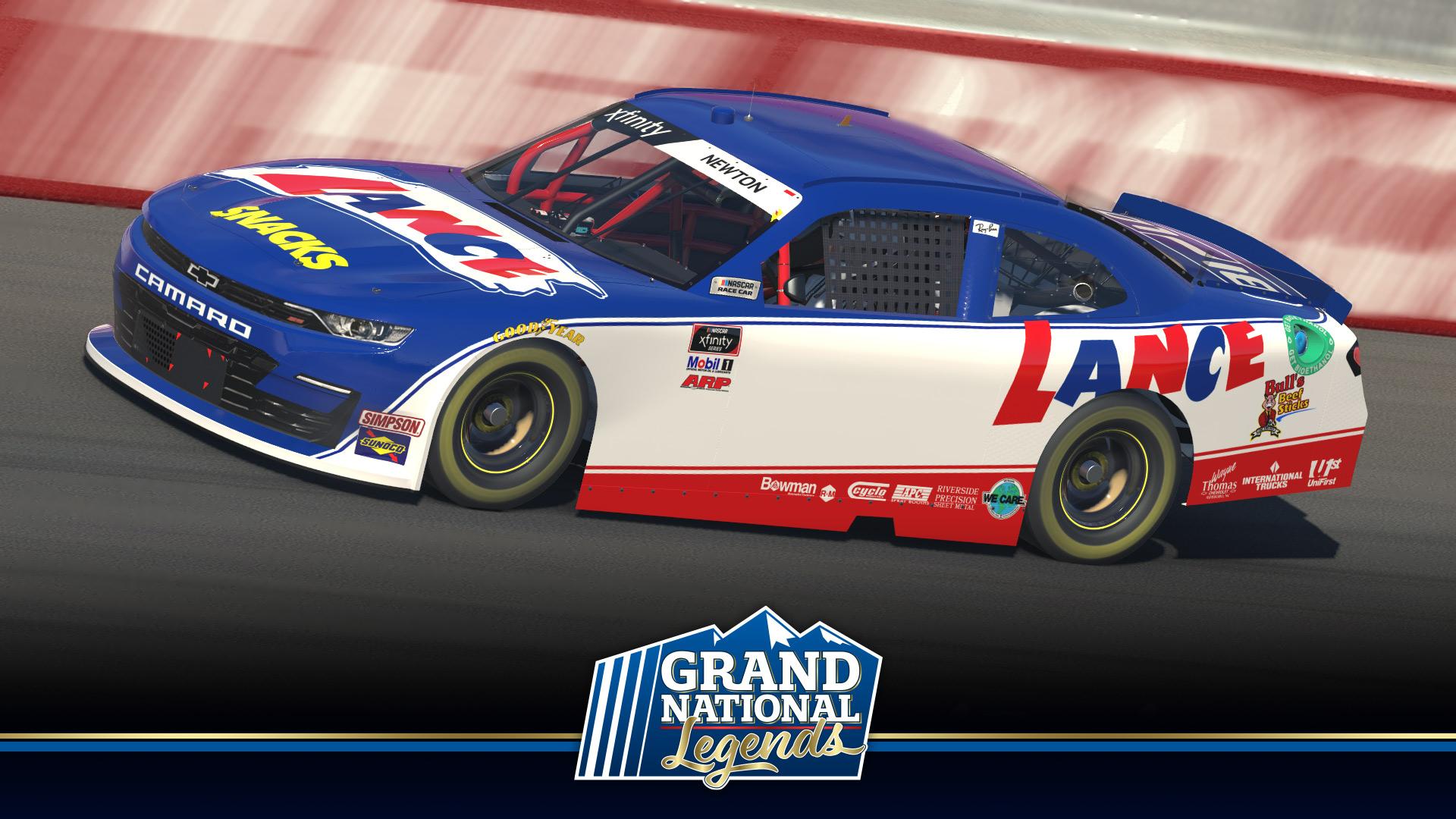 Rodney Combs - 1996 - Lance Snacks - No Number by Paul Newton - Trading Paints