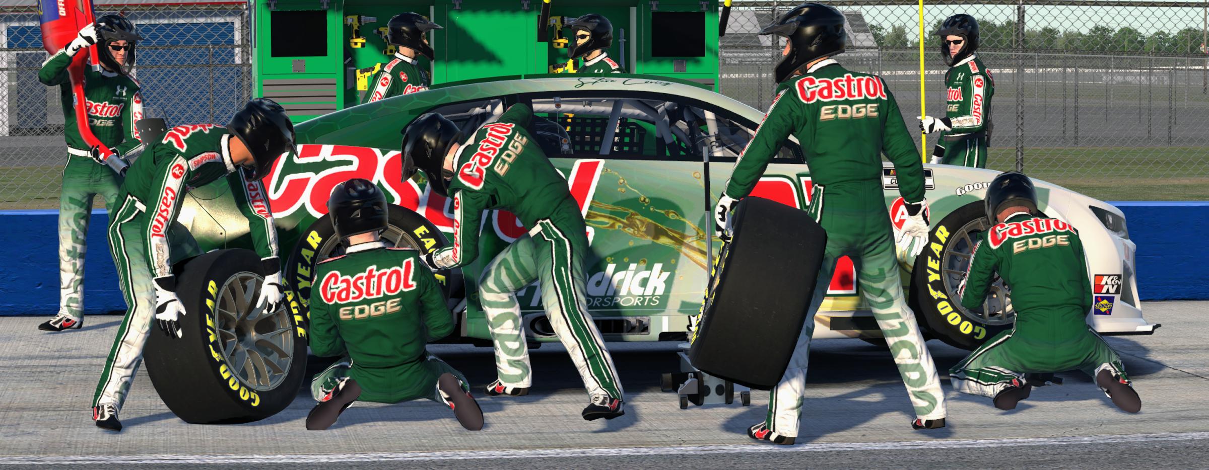 Castrol Racing Modern Suit by Steve Loving - Trading Paints