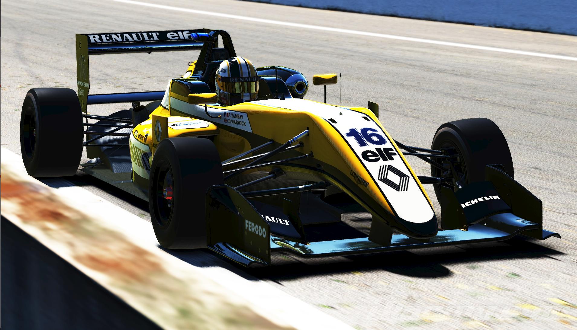 Dallara F3 1984 Renault RE50 by Patrick Ramirez - Trading Paints