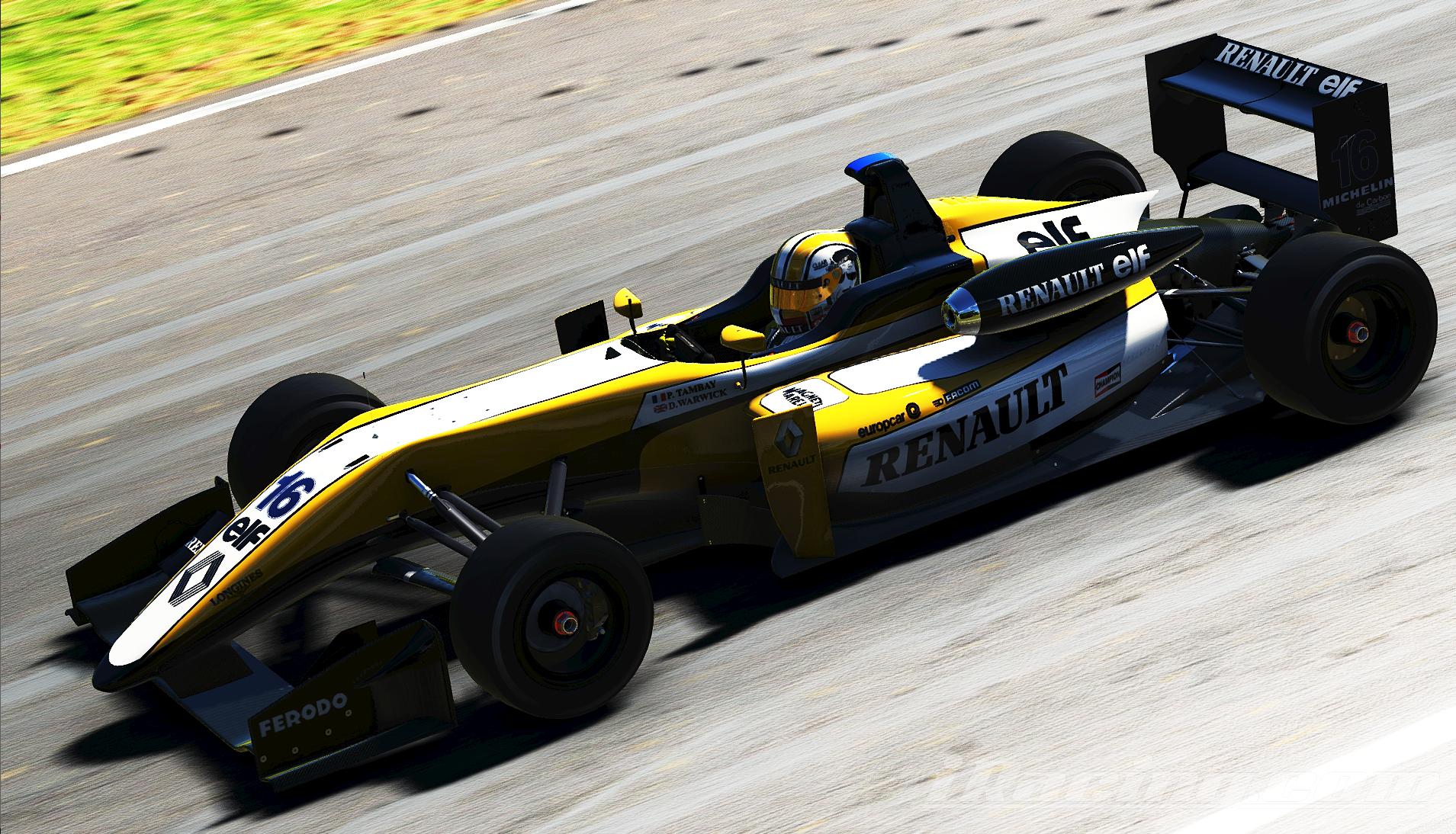 Dallara F3 1984 Renault RE50 by Patrick Ramirez - Trading Paints