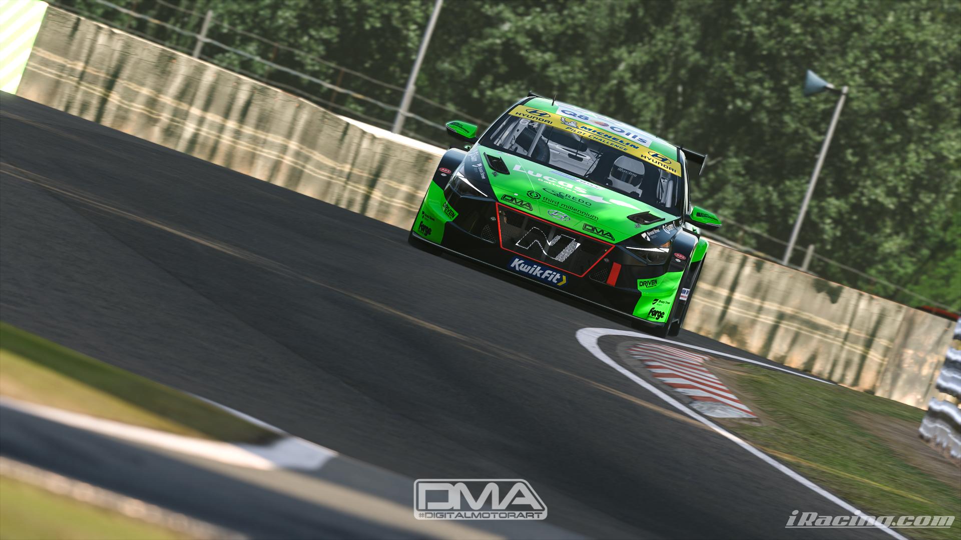 BTCC - Jack Butel - Excelr8 Motorsport - Sim Stamped by Stephen Haley ...