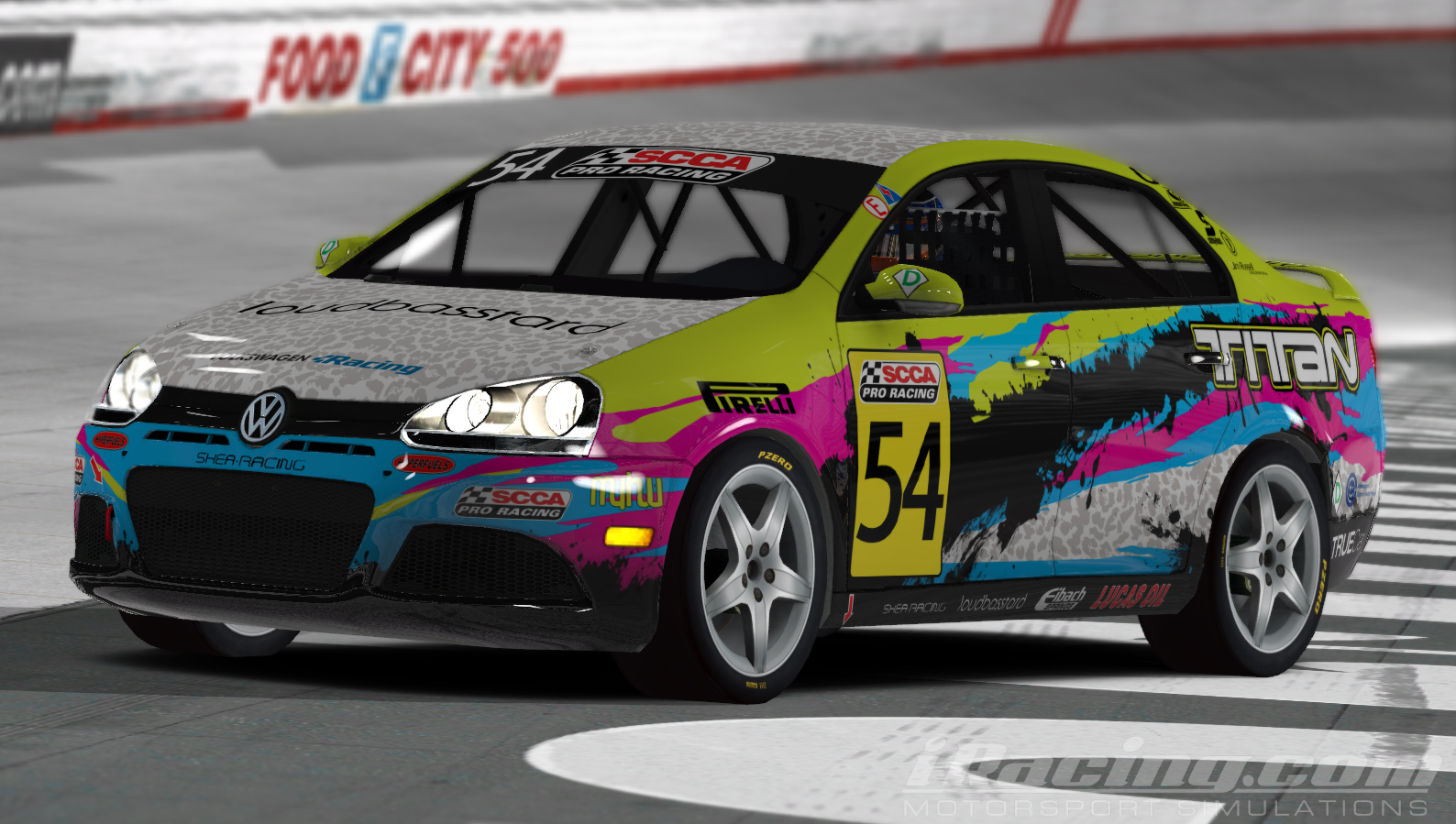 Titan Shea Racing VW Jetta by David ter Stal - Trading Paints