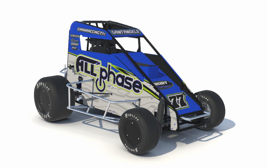 Carter Santangelo MIDGET by Mikey Drury - Trading Paints