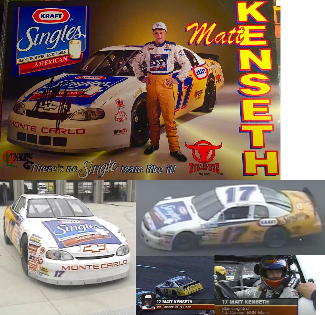 1997 #17 Matt Kenseth Kraft Singles Chevy Busch Series (NO Number) by ...