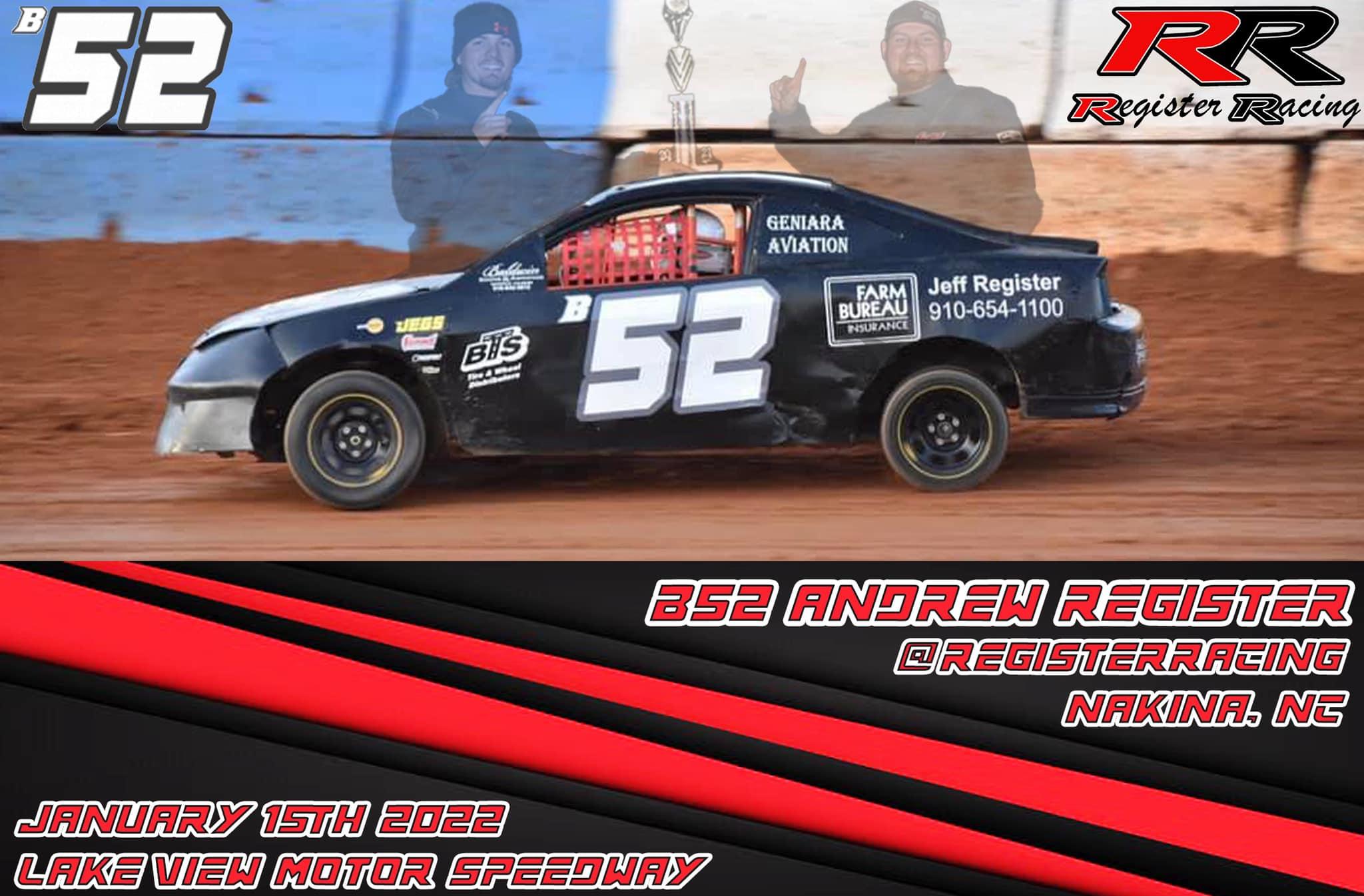 B52 Andrew Register 2022 SCDRA by Andrew R. - Trading Paints