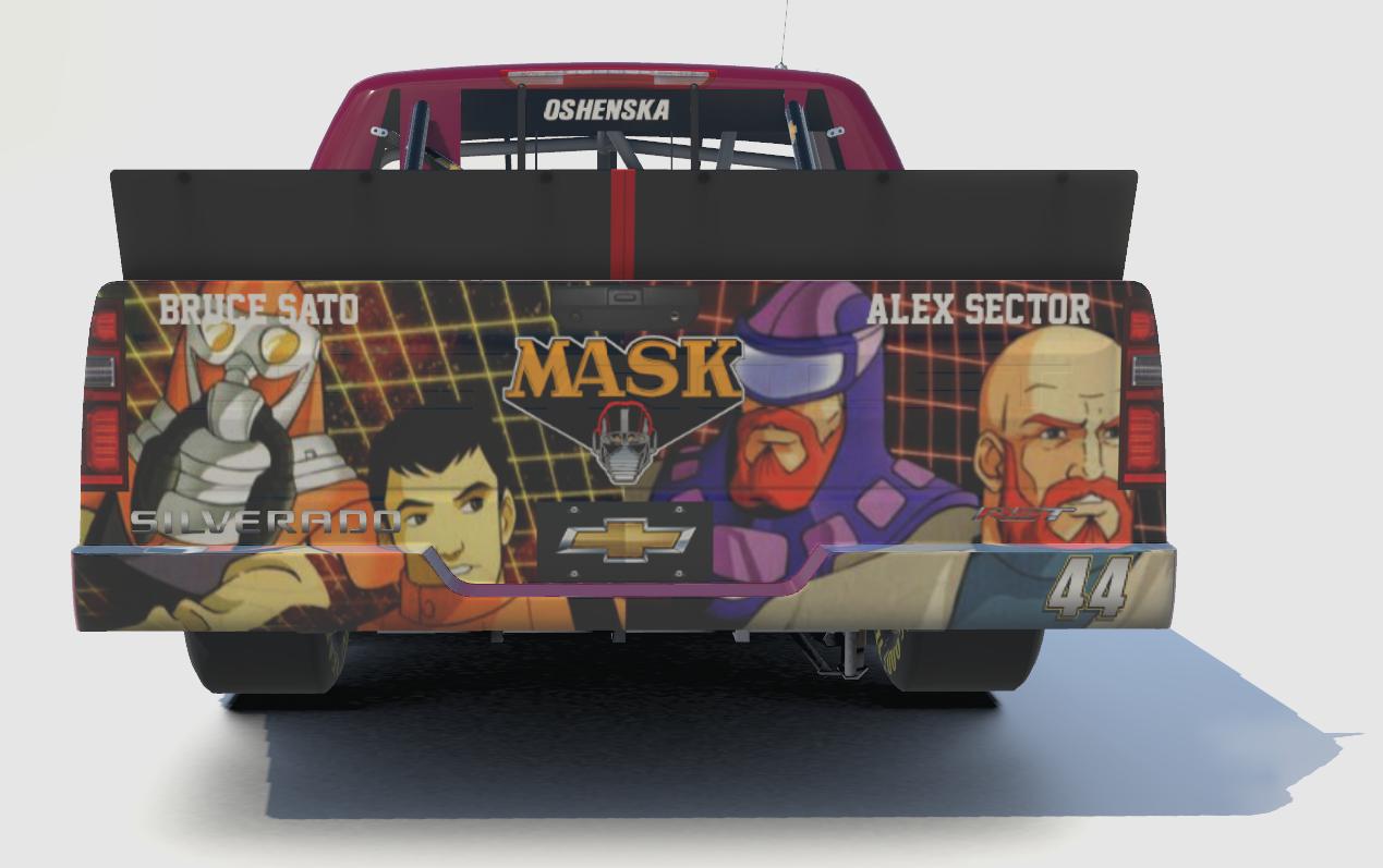 Chevrolet Silverado Truck 2019 M.A.S.K. Rhino Truck 1985 Mobile Armored ...