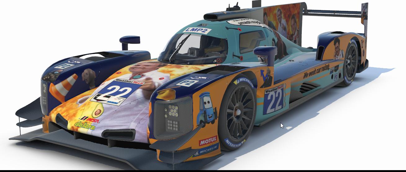 Dallara lmp2 Daytona 24 Livery by Emiel Groot - Trading Paints