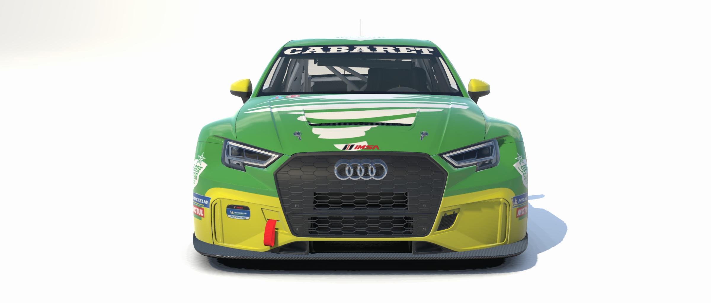 Deep Eddy Racing Audi R3 LMS Green by Chris Uglietta - Trading Paints