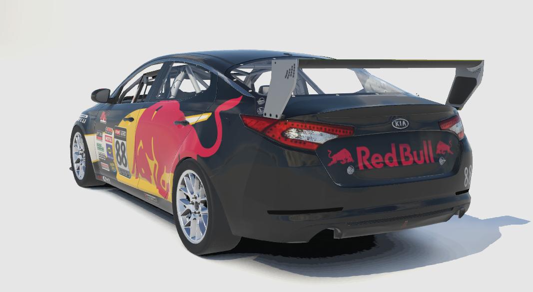 Red Bull Kia Optima by Dale Kiley-Schaefer - Trading Paints