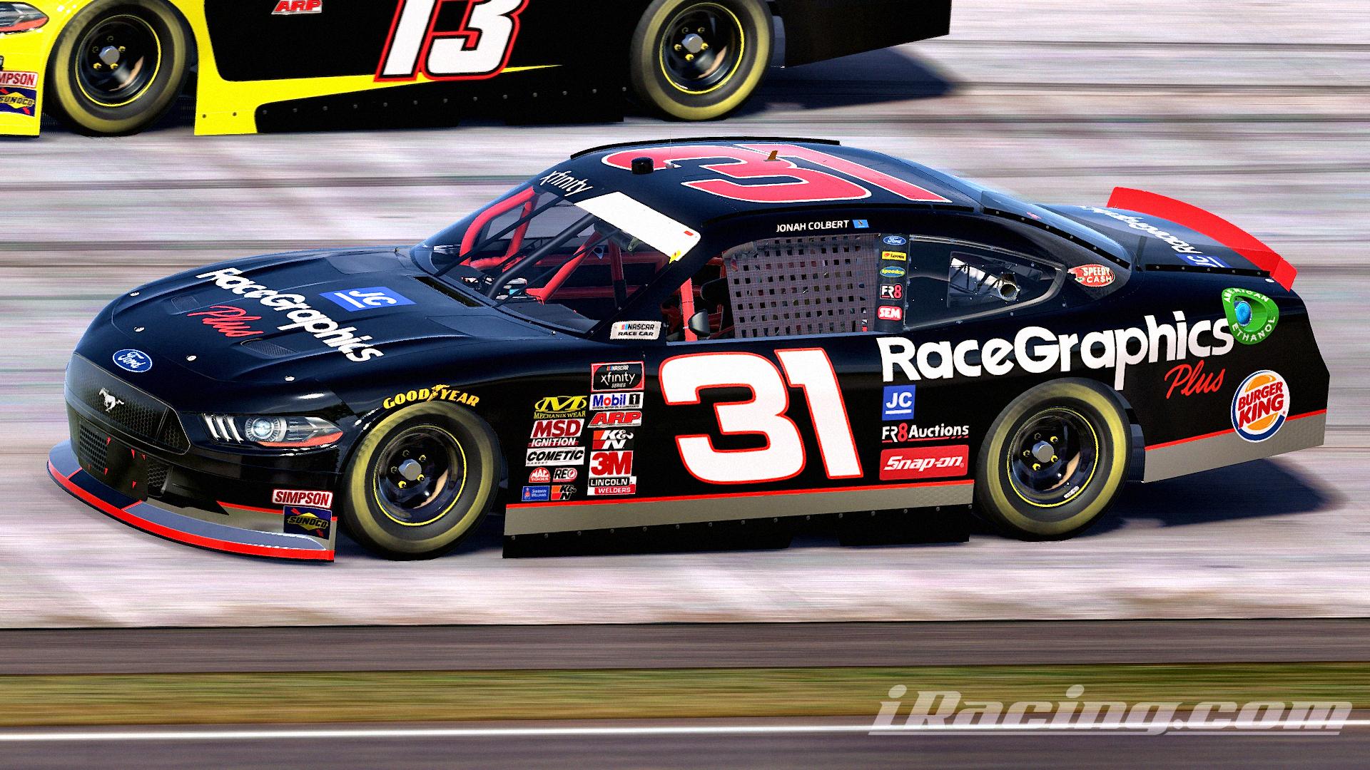 JC Race Graphics Dale Sr Throwback by Jonah Colbert - Trading Paints