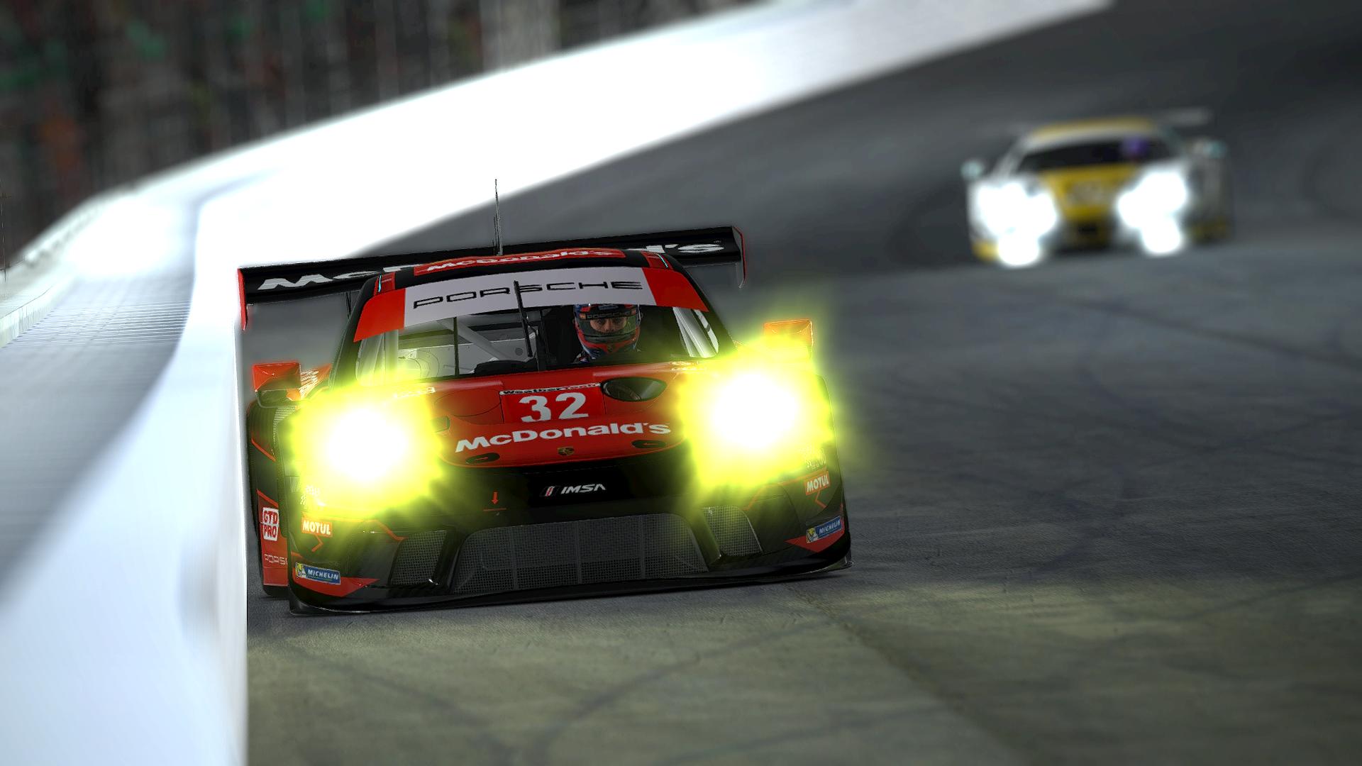 McDonalds Porsche 911 GT3 R (IMSA Version) by Justin Teel - Trading Paints