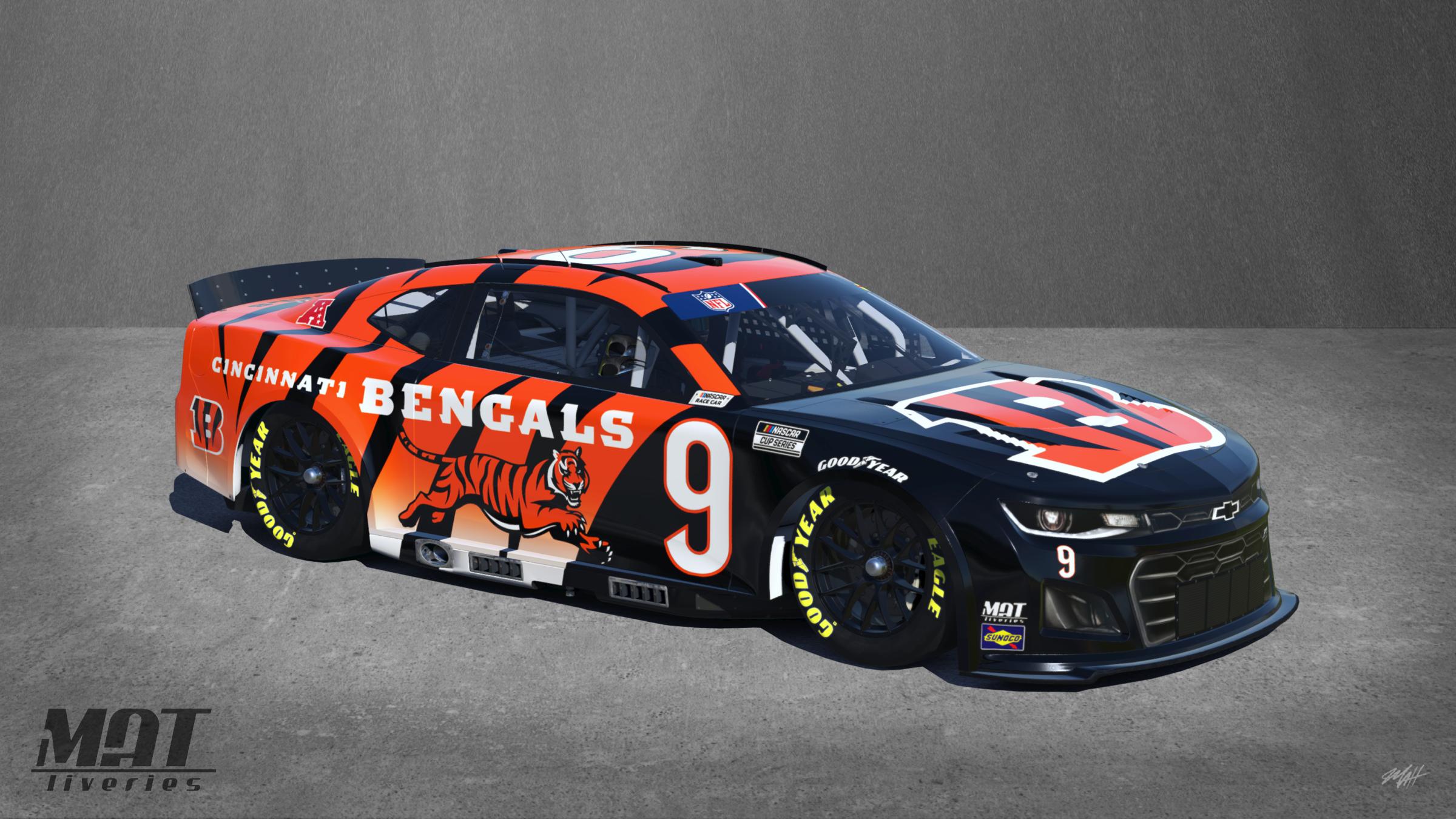 Cincinnati Bengals Gen. 7 Camaro by Matthew A Tomelleri - Trading Paints