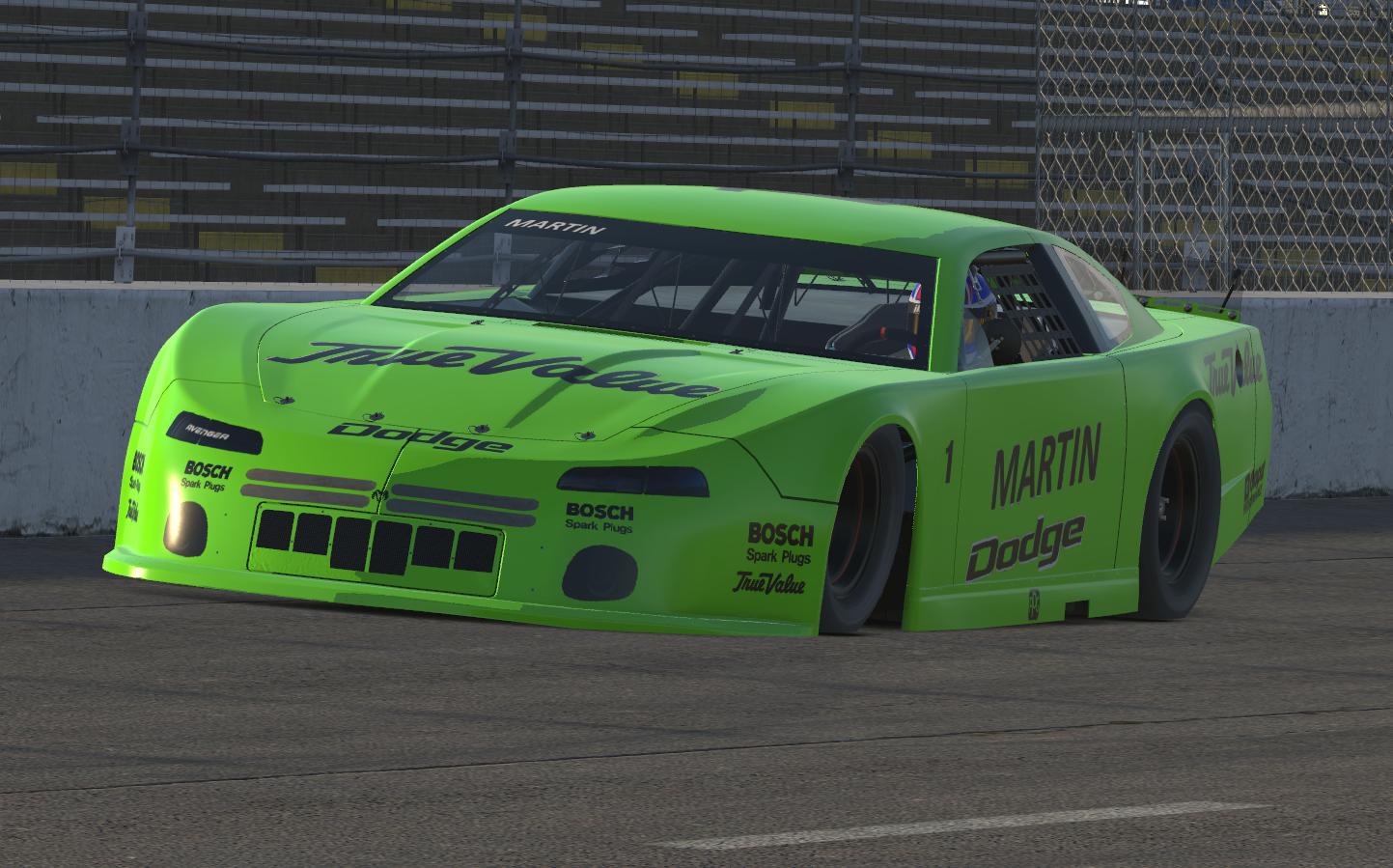 Mark Martin IROC Dodge by John J D. - Trading Paints