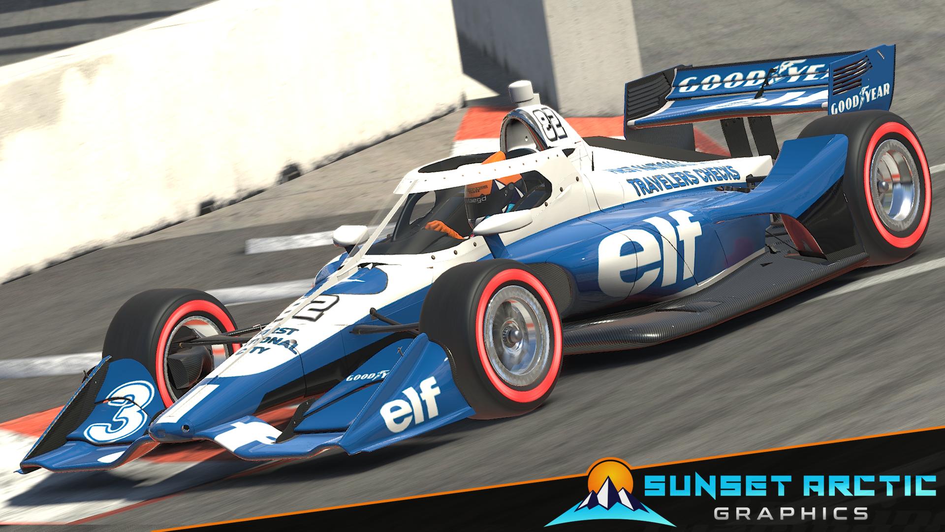 1977 elf Tyrrell P34 IndyCar Concept by Dakota DeMaegd - Trading Paints