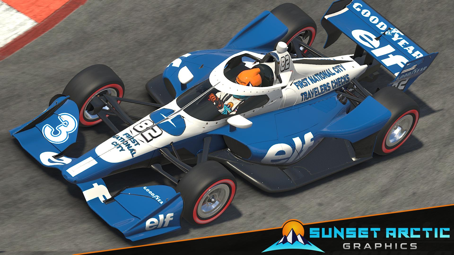 1977 elf Tyrrell P34 IndyCar Concept by Dakota DeMaegd - Trading Paints