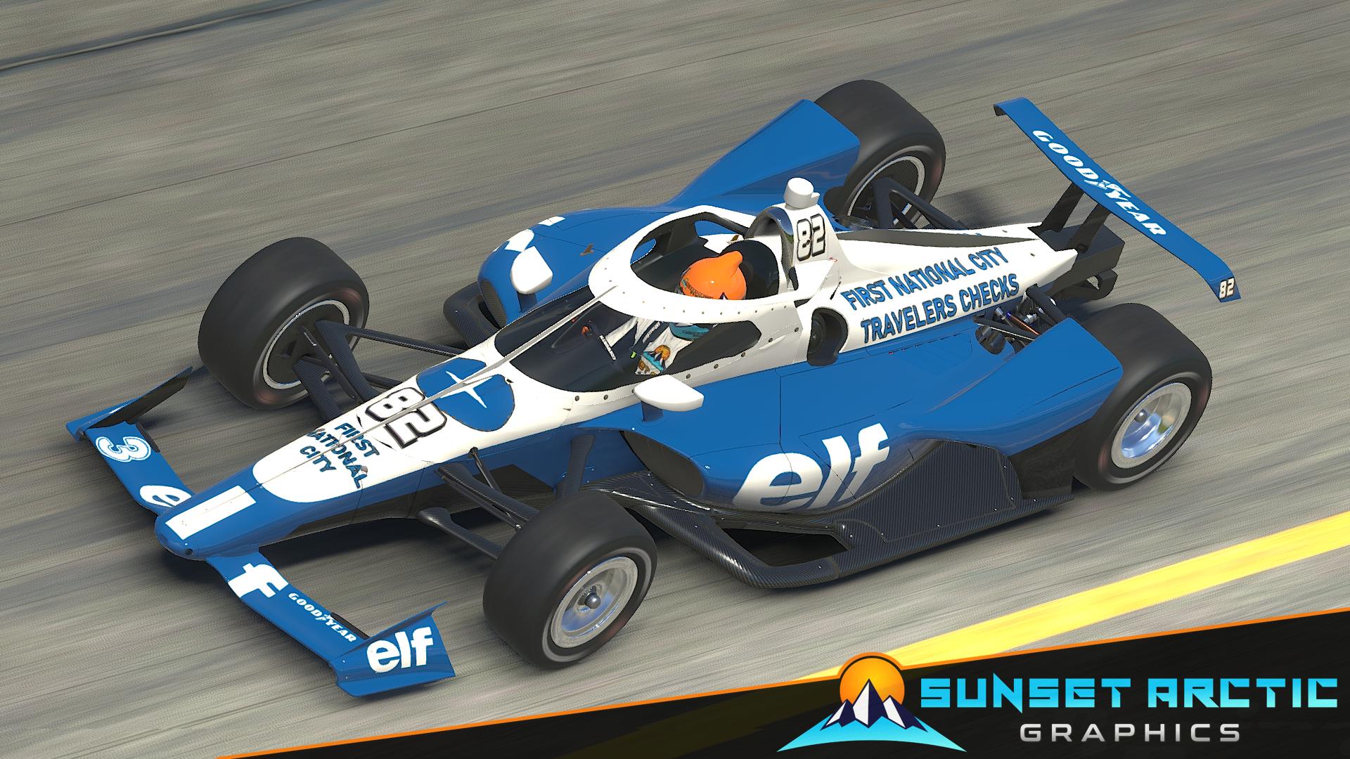 1977 elf Tyrrell P34 IndyCar Concept by Dakota DeMaegd - Trading Paints